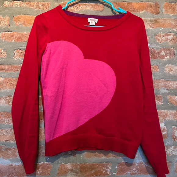 Mossimo Supply Co. | Sweaters | Valentine Heart Mossimo Sweater | Poshmark
